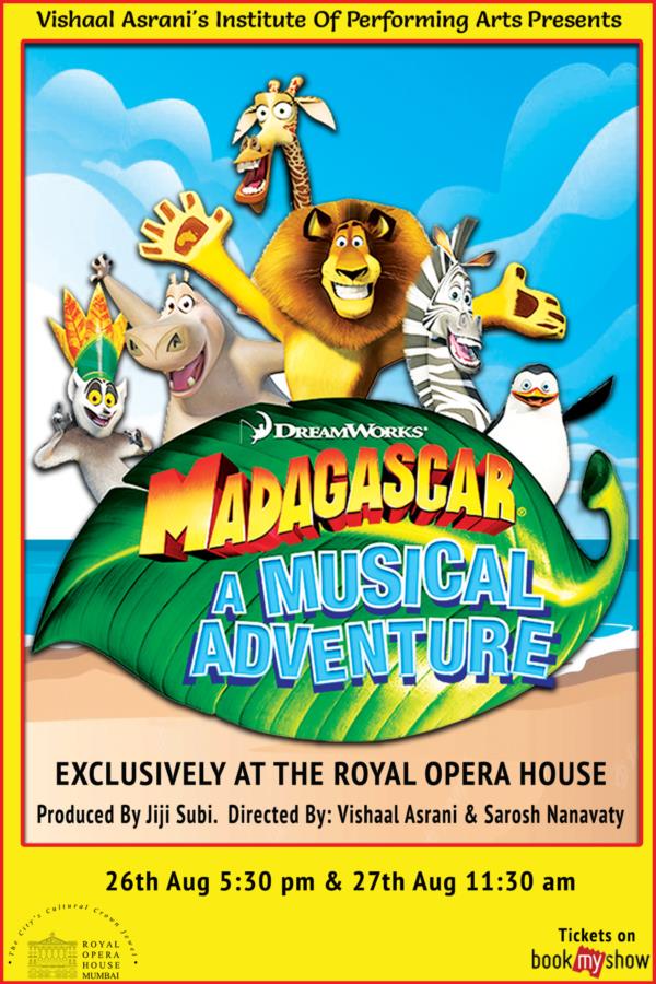 Dreamworks `Madagascar` - A Musical Adventure | Ticket Booking for ...