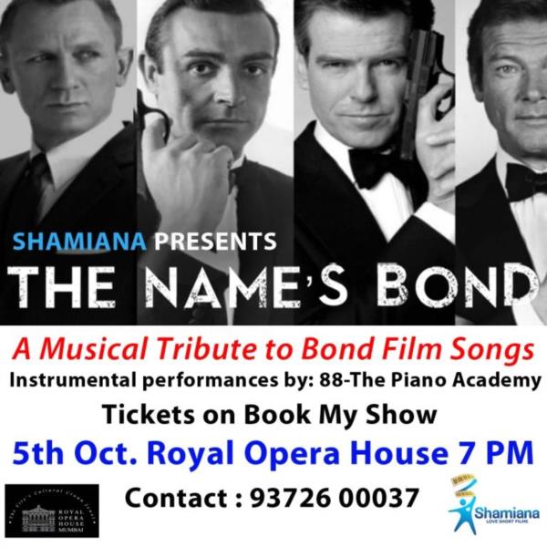 The Name`s Bond | Ticket Booking for The Name`s Bond